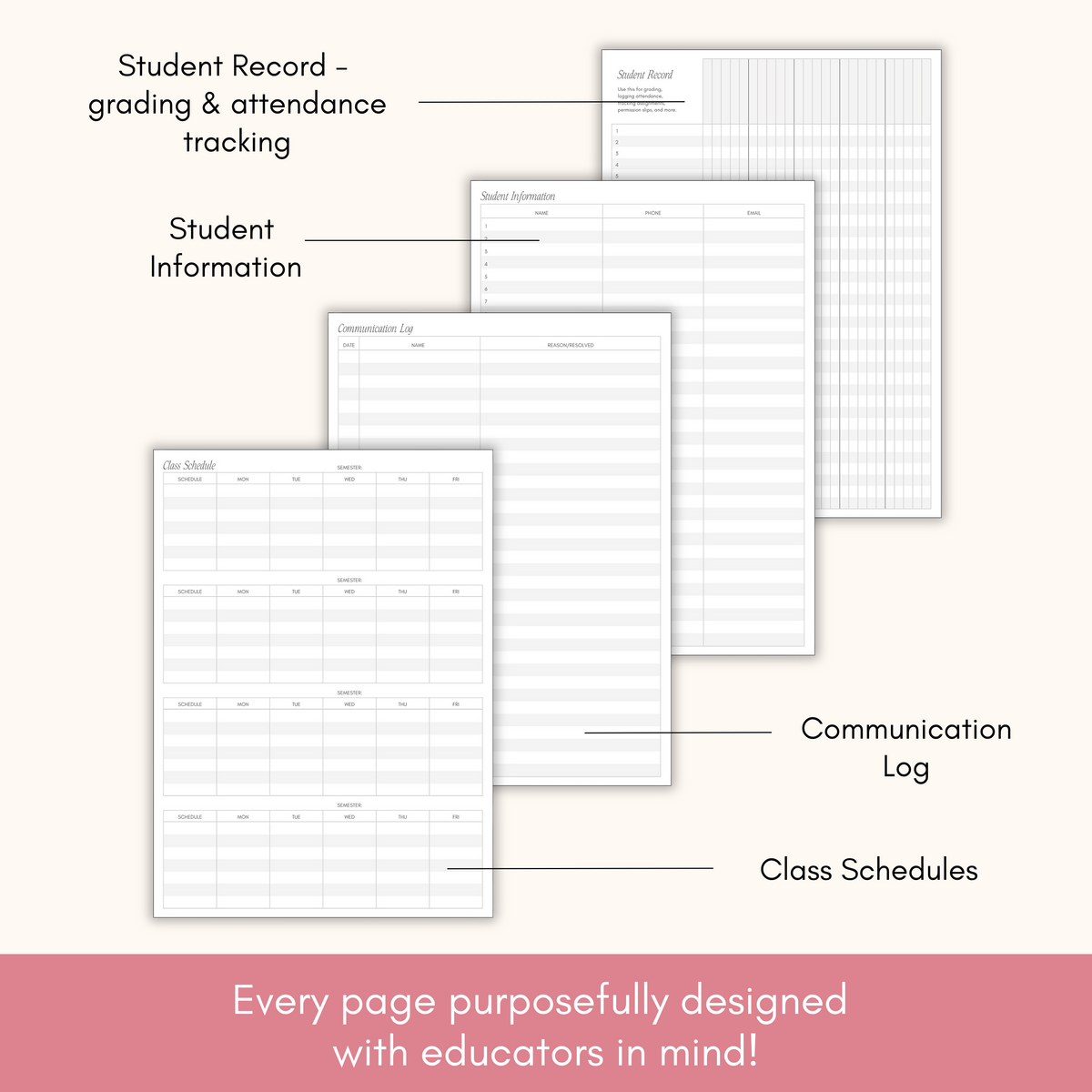 Teacher Planner – lamare