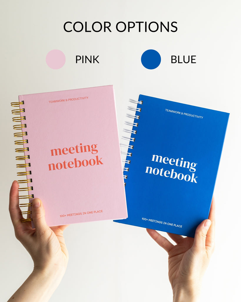 Meeting Notebook for Work: Empower Your Productivity with Structured N ...