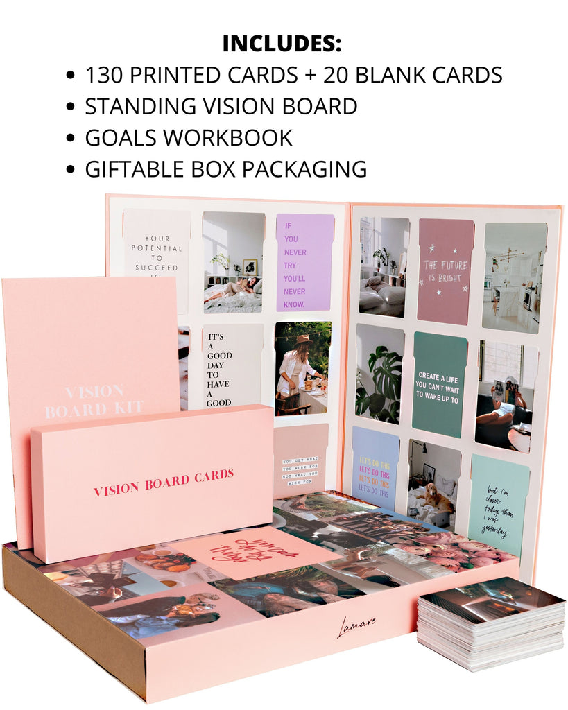 Vision Board Kit & Supplies – Complete 2025 Dream & Manifestation Kit ...